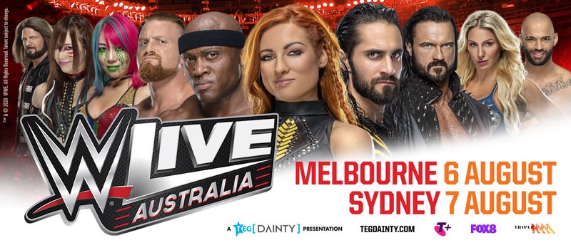 WWE Live Sydney 2020 - Sydney - Eventfinda