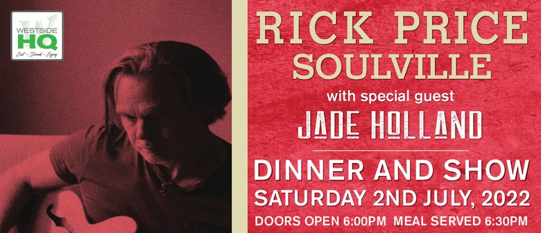 Rick Price Soulville Tour - Brisbane - Eventfinda