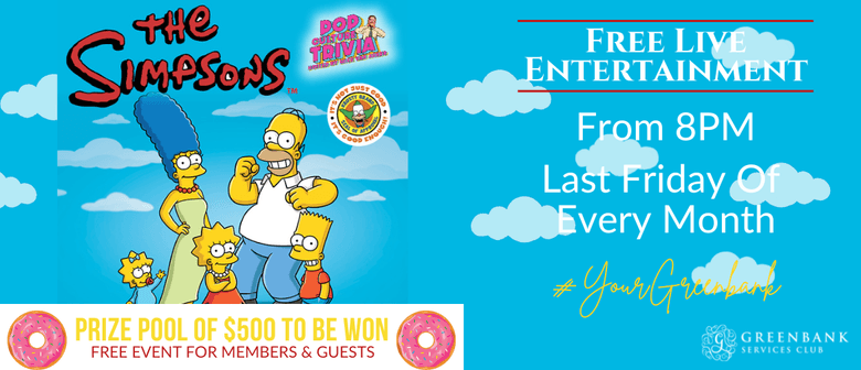 Pop Culture Trivia - The Simpsons - Hillcrest - Eventfinda