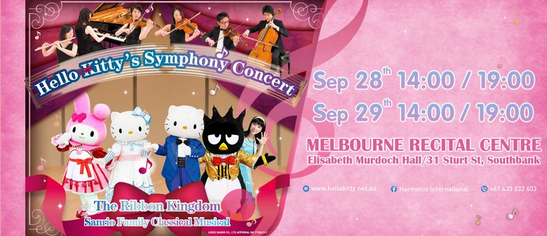 Hello Kitty’s Symphony Concert: The Ribbon Kingdom - Melbourne - Eventfinda