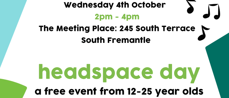 Headspace Day: Youth Event With Workshop From Art Jam - Perth - Eventfinda