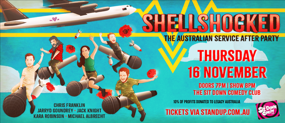 Shellshocked: The Australian Service After Party - Brisbane - Eventfinda