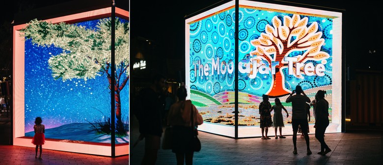 The Moodjar Tree Lights Up Yagan Square - Perth - Eventfinda